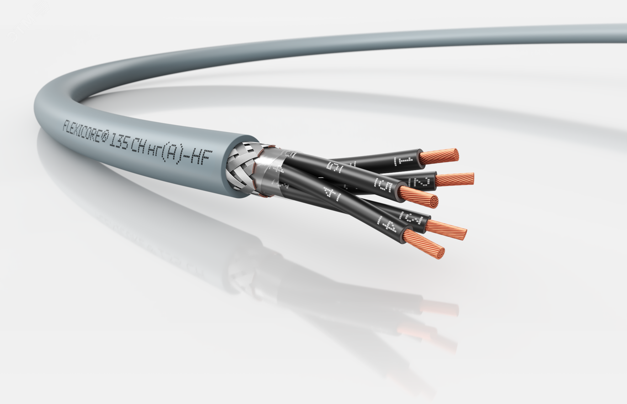Кабель универсальный FLEXICORE 135 CH нг(A)-HF 0,6/1 кВ 5X1,5 артикул ...