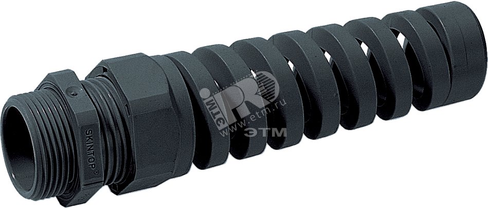 SKINTOP BS ISO M 20X1.5 RAL 9005 BK