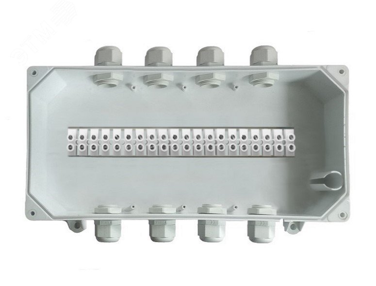 Коробка распределительная клеммная влагозащищенная КСП-20 (10мм2) IP66 ...