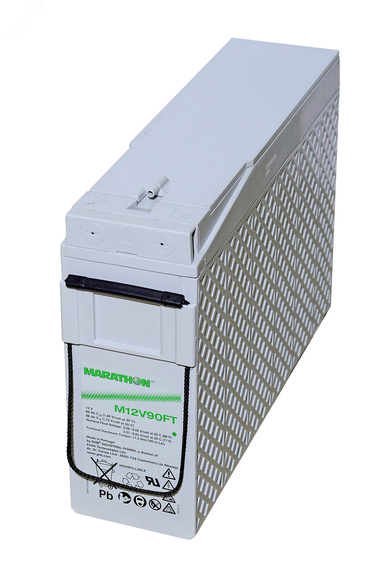 Аккумуляторная батарея Marathon M12V90 FT 12В 90Ач артикул ...