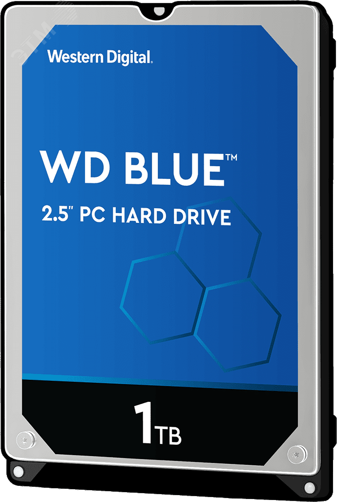 Жесткий диск Western Digital Blue WD10SPZX 1TB, 2.5'', SATAIII, 5400 об ...