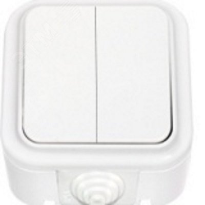 Беларусь выключатель нар 2-кл IP 44 для управления цепями из 2-х и ...