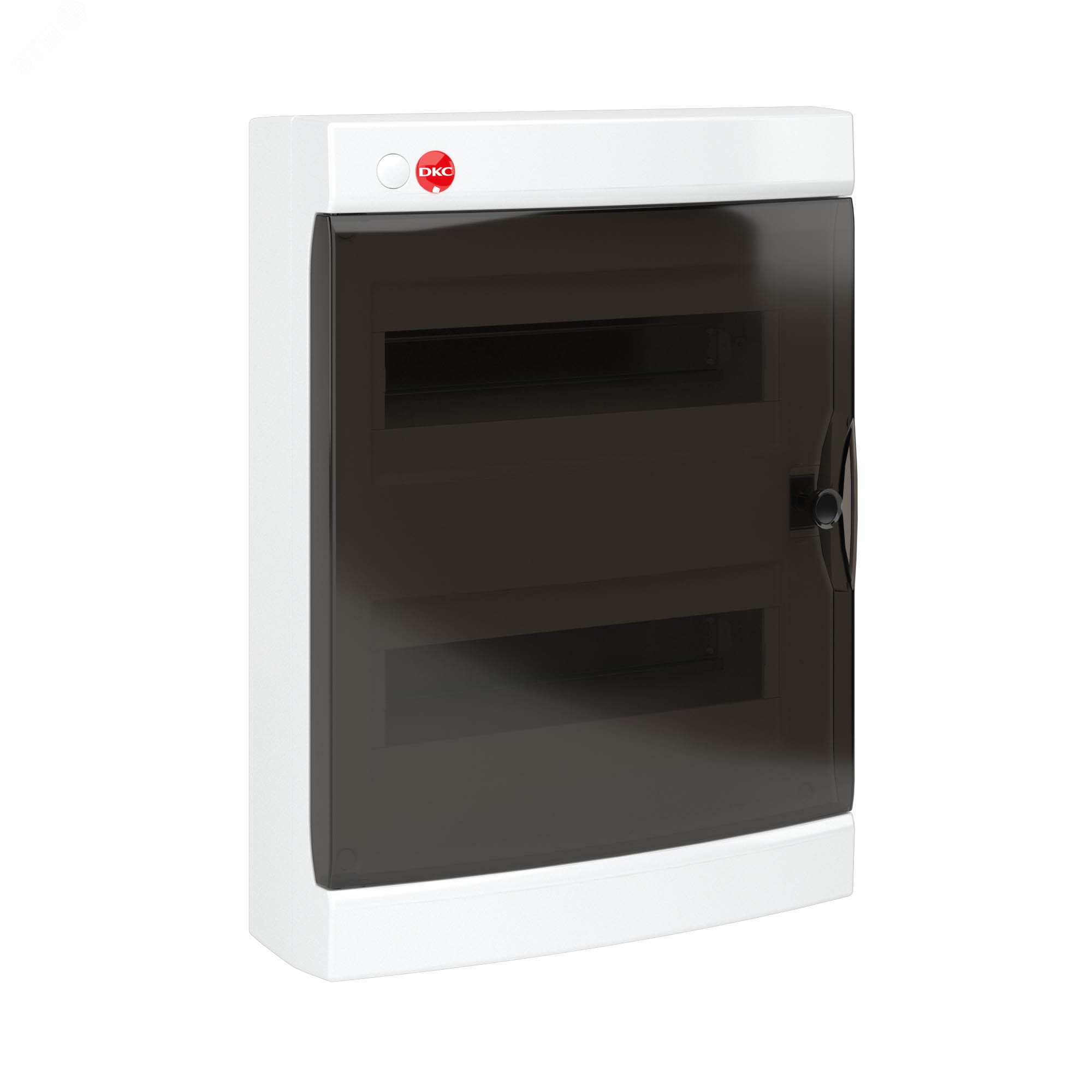 Щит распределительный навесной ЩРн-П-24 пластиковый с прозрачной дверью ...