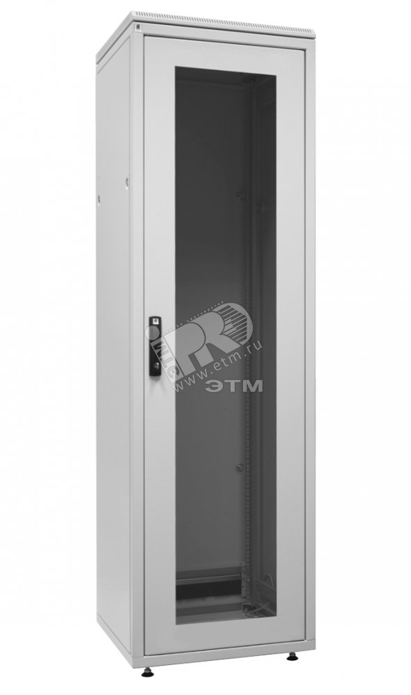 Шкаф напольный 19 дюймовый 18U SZBD 896x600х600 серый (разобранный ...