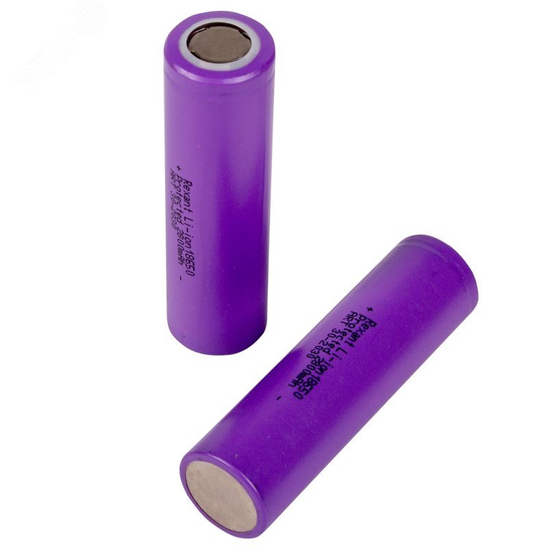 Аккумулятор 18650 protected с защитой Li-ion 2800 mAH 3.7 В артикул 30-2030 REXANT - купить в ...