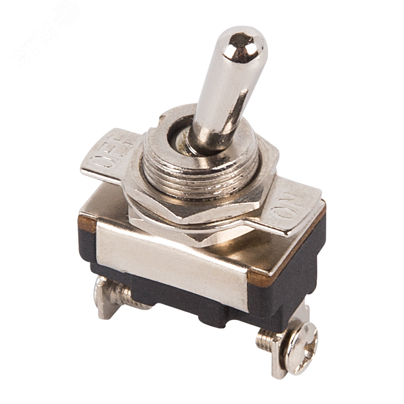 Тумблер 220V 10А (2c) ON-OFF однополюсный Mini (ASW-23) (в упак. 1шт ...