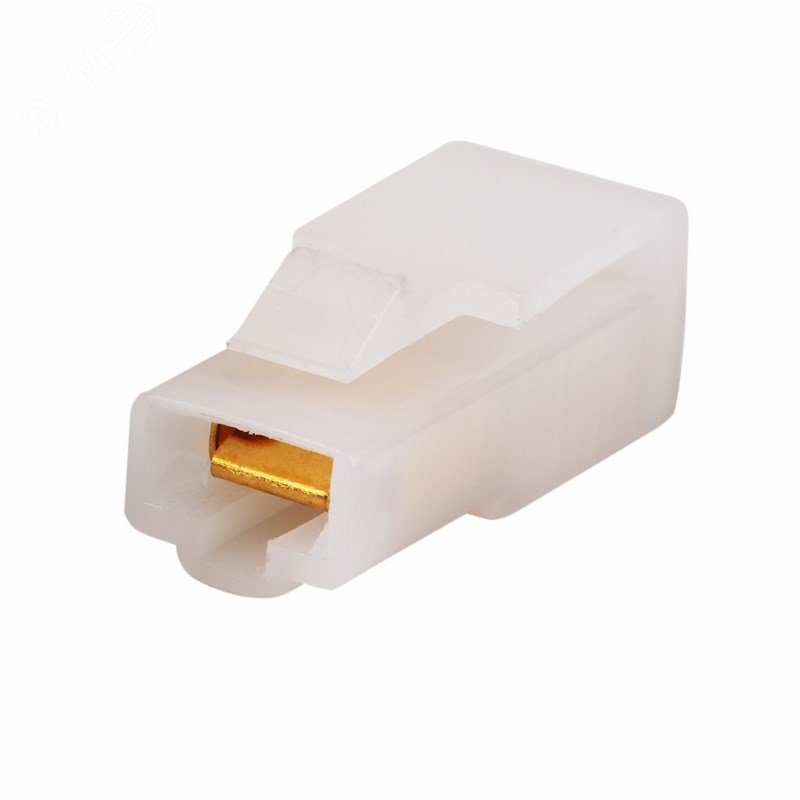 Клемма плоская гнездо 6.3 мм 1-1.5 кв мм (РП-м 1.5-(6.3)) + колодка ...