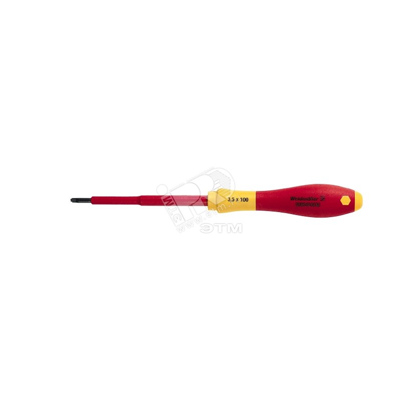Отвертка SDIZ 0.8X4.0X100 артикул 9008460000 Weidmueller - купить в ...