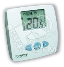 Радиотермостат комнатный WFHT-RF LCD 433 МГц с дисплеем (10021132) WATTS Industries купить цена