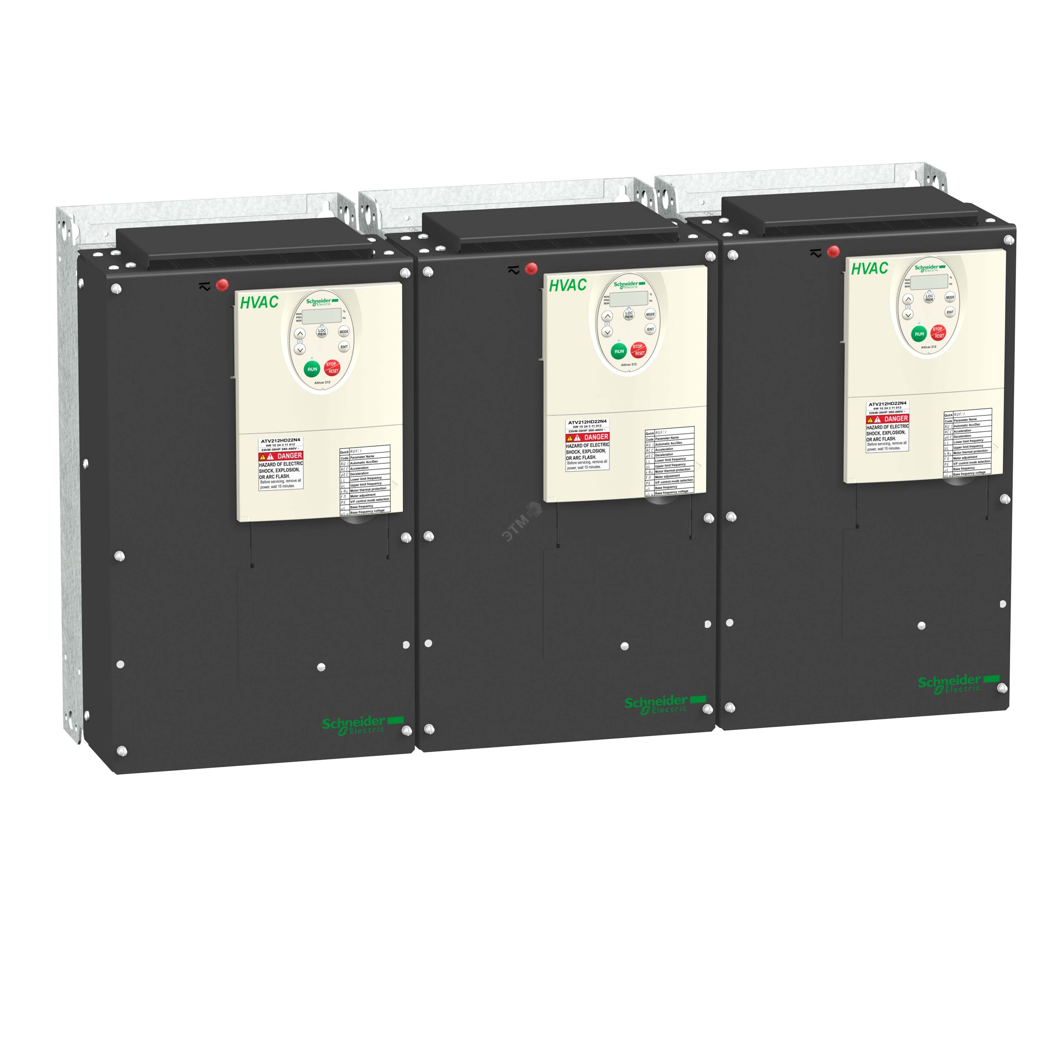 ПРЕОБР ЧАСТОТЫ ATV212 22КВТ 480В IP21 (ATV212HD22N4) Schneider Electric ...