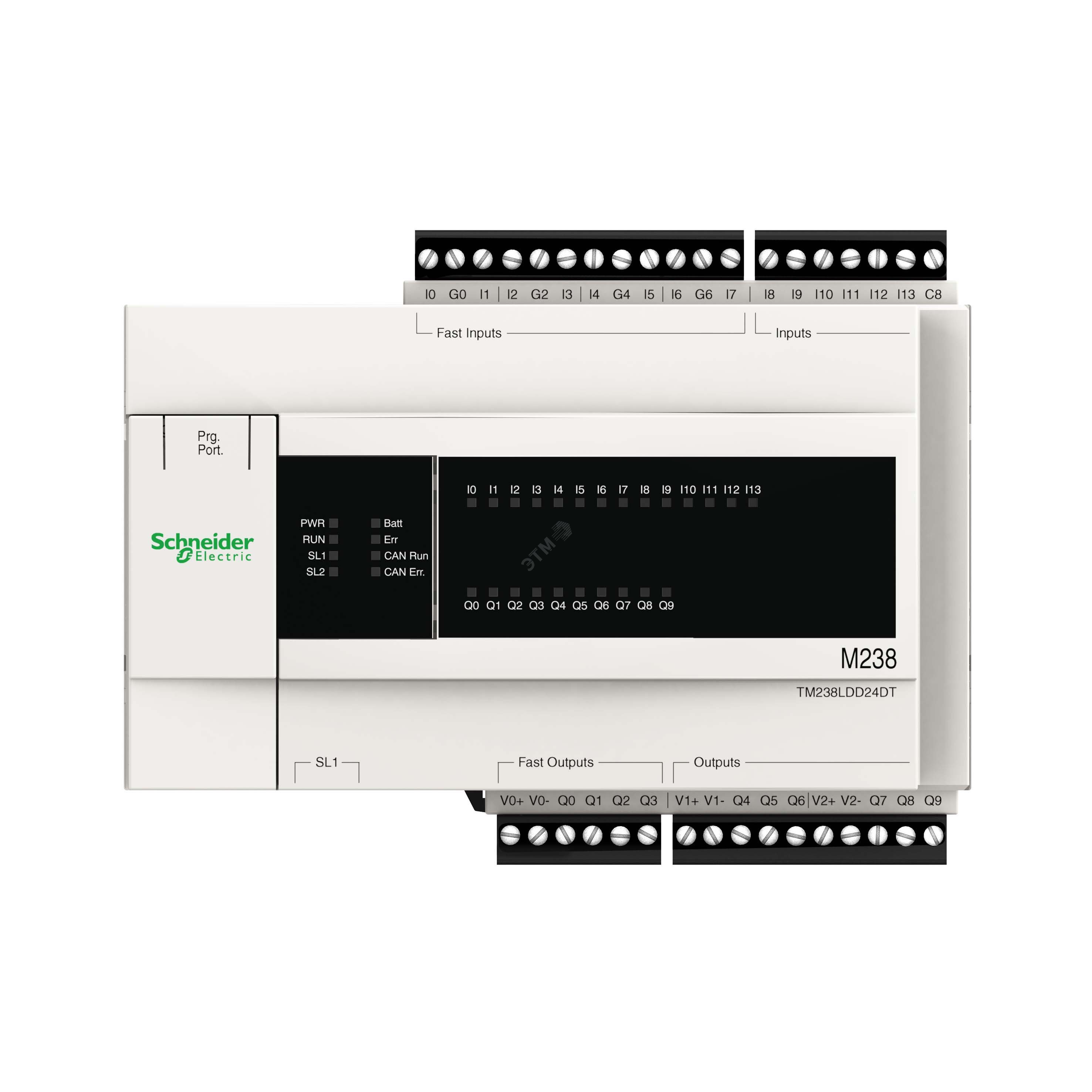 M238 24ВХ/ВЫХ 24В= ТРАНЗИСТОР (TM238LDD24DT) Schneider Electric купить цена