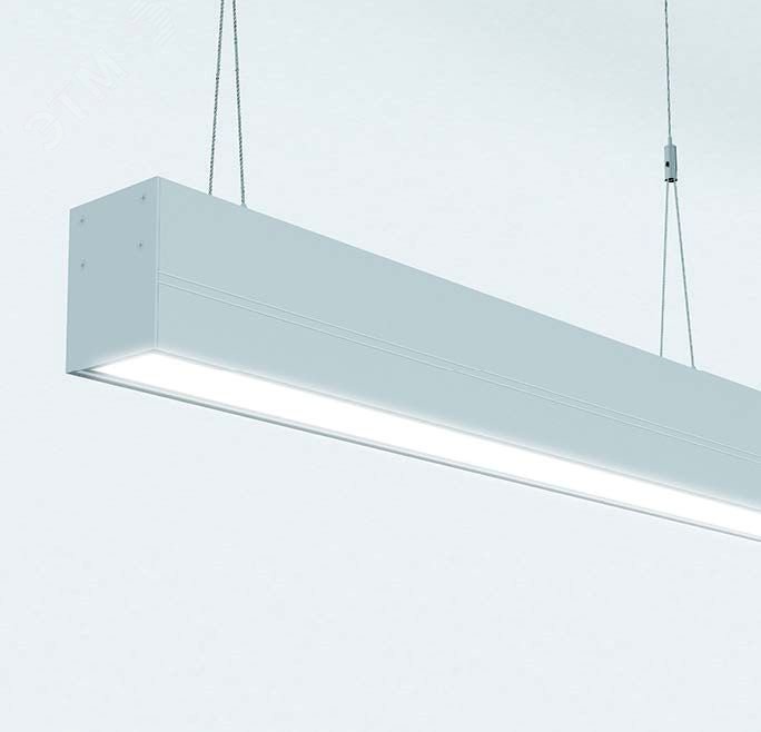 Светильник светодиодный ДПО/ДСО-48Вт 4000К T-Line DALI черный артикул ...