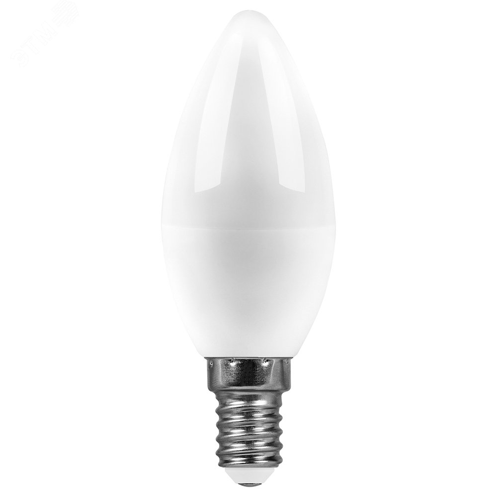 Лампа светодиодная LED 15вт Е14 белый матовая свеча артикул SBC3715 ...