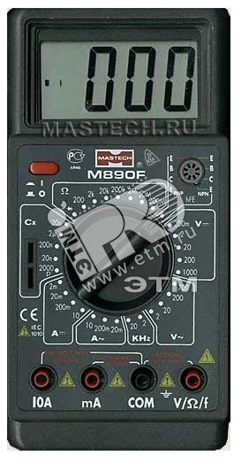 Мультиметр M890F артикул MDT113 Электро Трейд - купить в Москве и РФ по ...