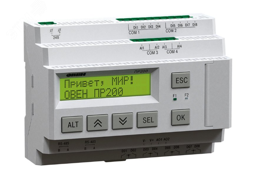 программируемое реле ПР200 с дисплеем артикул PR200-001 Электро Трейд ...