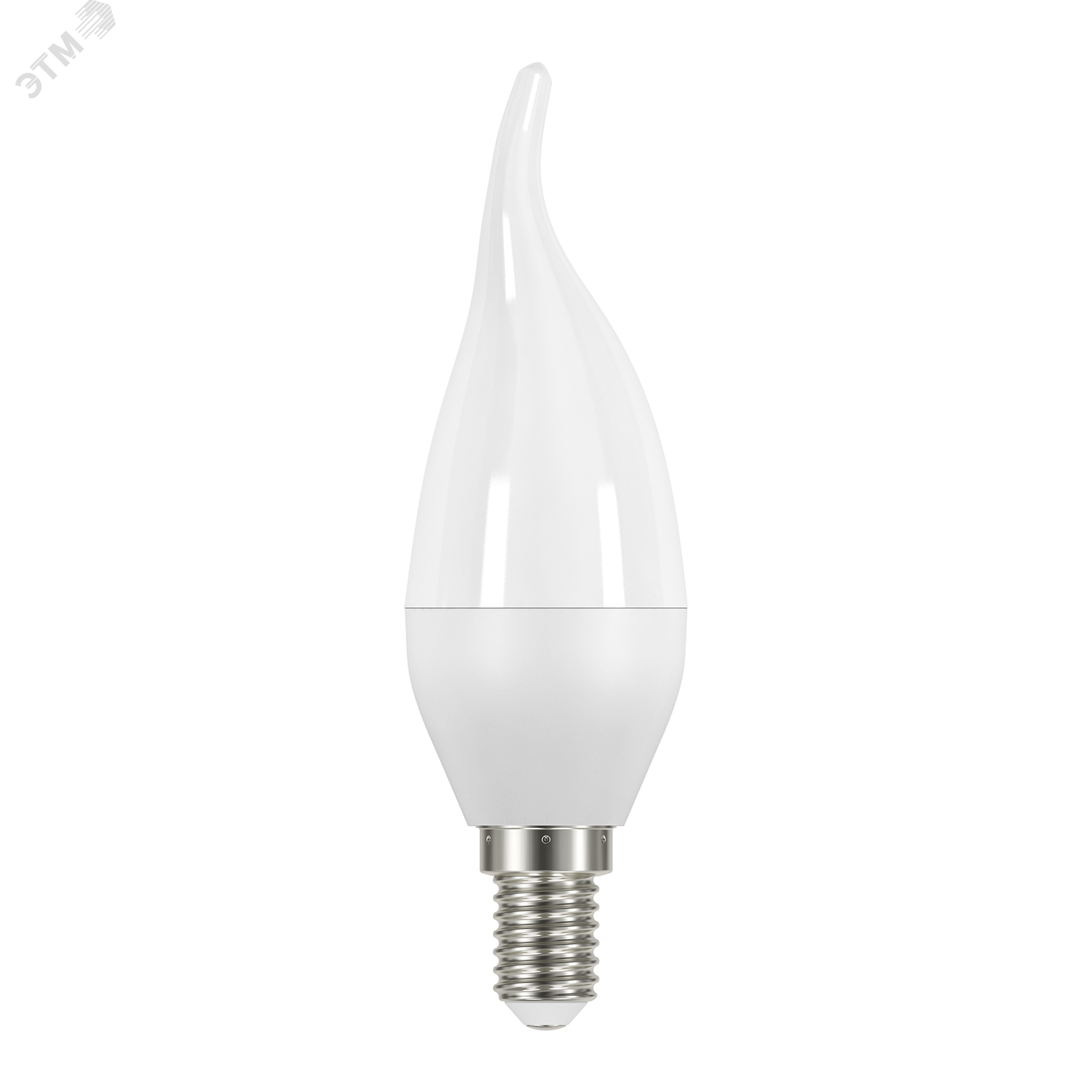 Лампа светодиодная LED 6 Вт 420 лм 3000К AC180-240В E14 свеча теплая ...