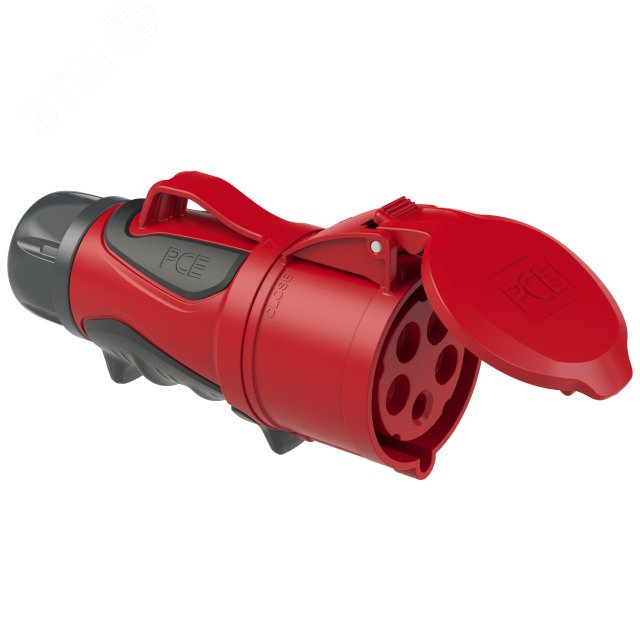 Розетка кабельная 32А/400V/3P+N+E/IP44 серия GRIP артикул 2253-6 PCE ...