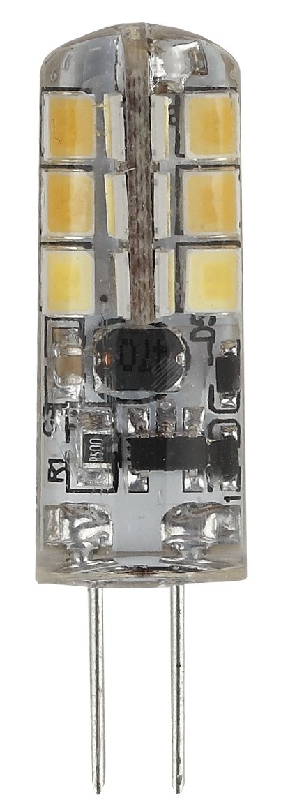 Лампа светодиодная LED 1.5Вт JC 2700К G4 теплый капсула 12V артикул ...