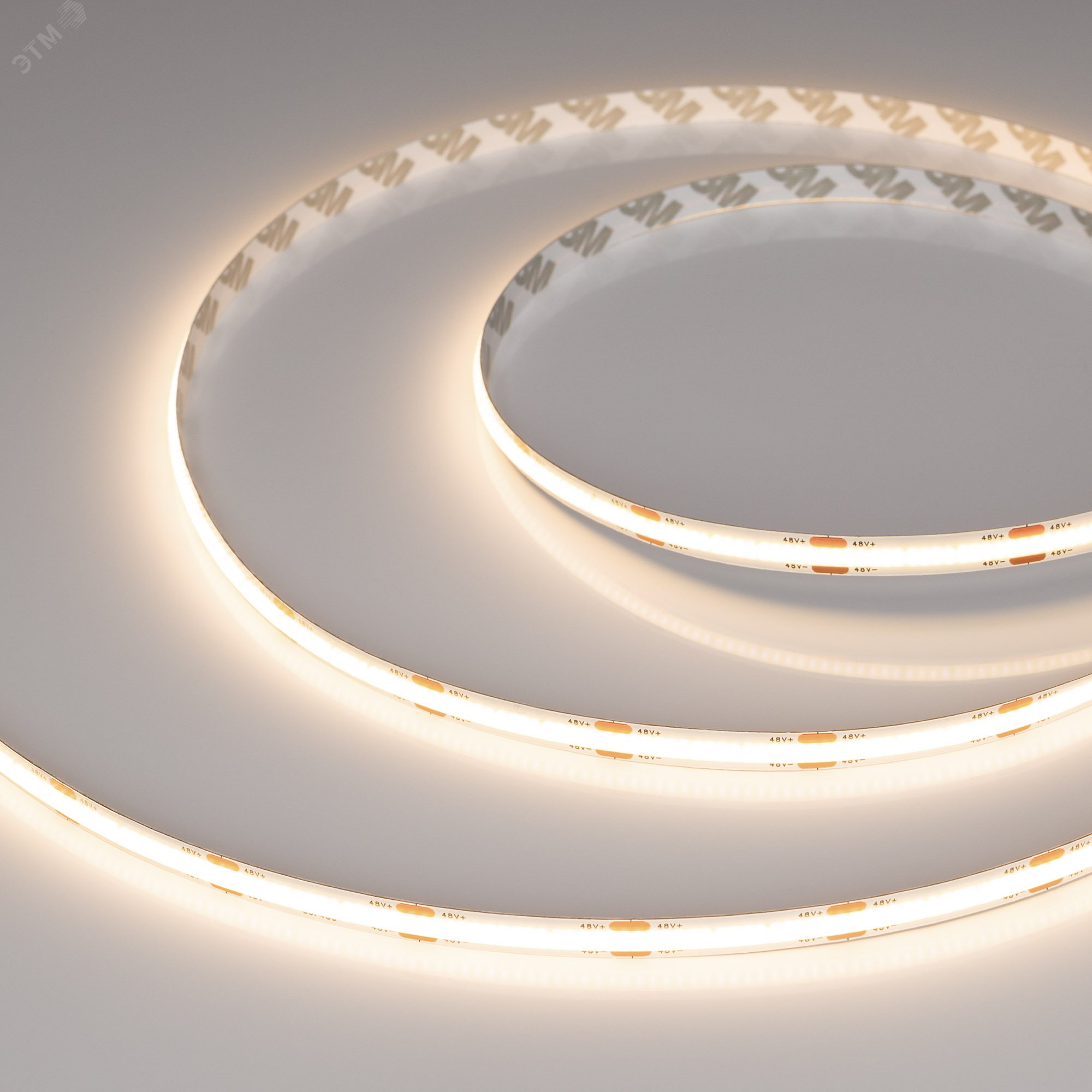 Лента COB-X480-8mm 48V Warm3000 (10 W/m, IP20, 50m PRO REEL) (Arlight ...