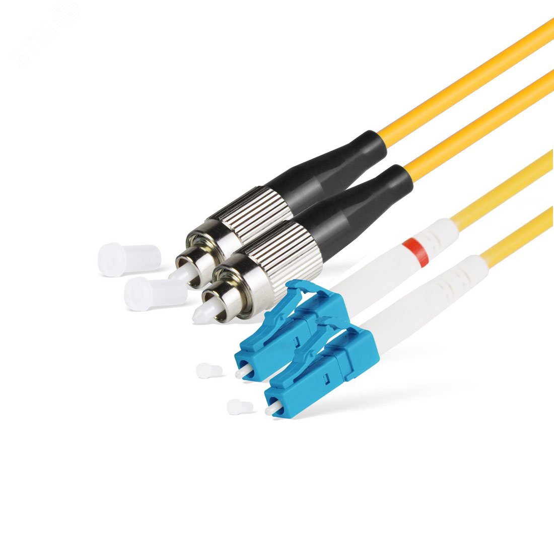 Шнур оптический dpc LC/UPC-FC/UPC 9/125 2.0мм 10м LSZH артикул NTSS-DPC ...
