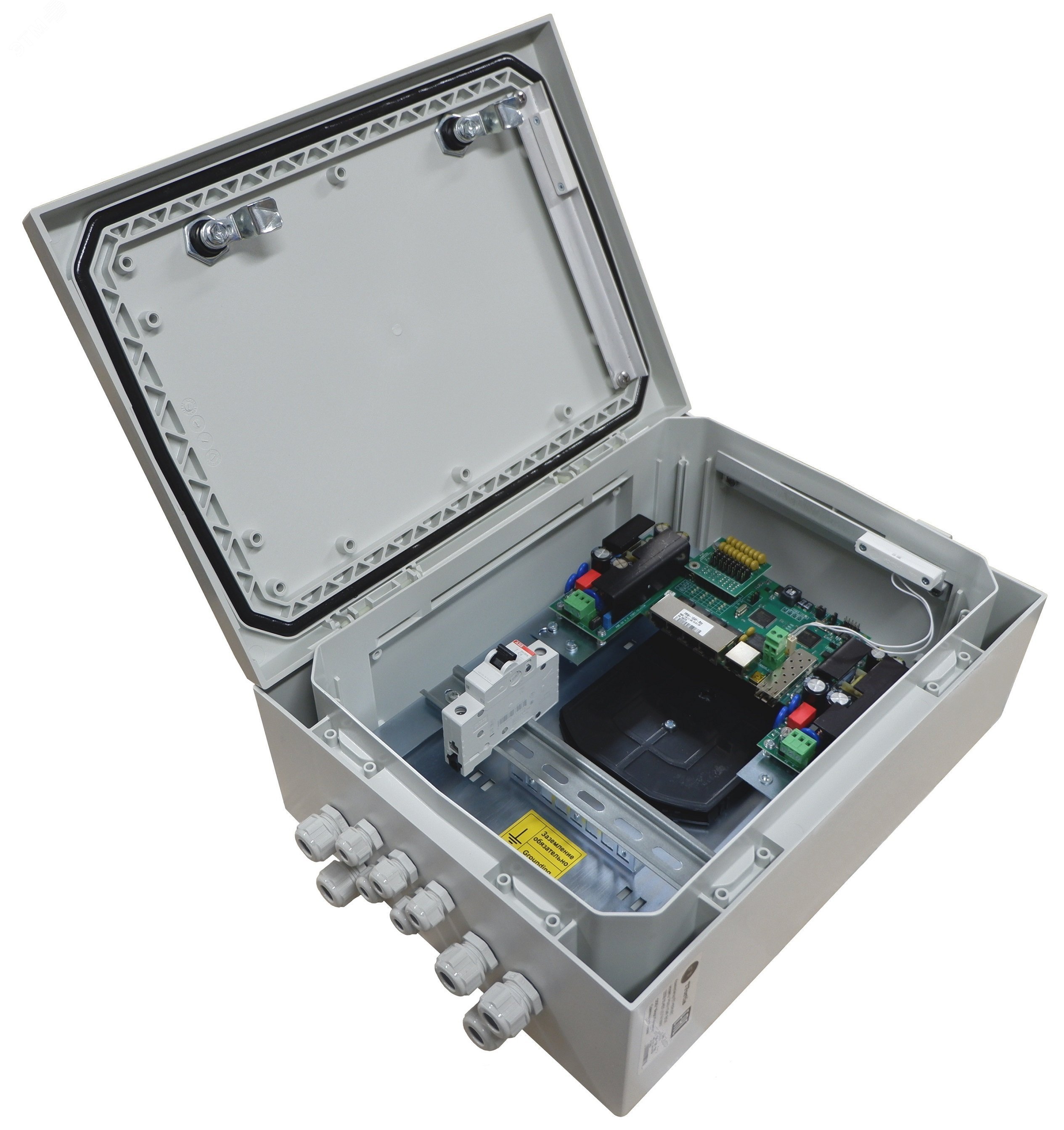 Коммутатор уличный управляемый 100 Мбит/с артикул PSW-1G4F-Box TFortis ...