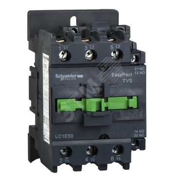 Контактор E 65А 400В AC3 220В 50/60ГЦ артикул LC1E65M7 Schneider ...