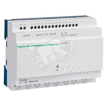 Реле интеллектуальное без дисплея 24VDC Zelio артикул SR2E201BD ...