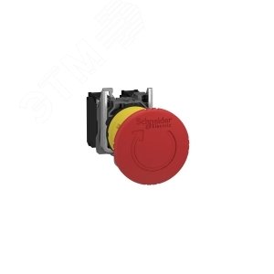 Кнопка аварийная возвратная 22мм артикул XB5AS8445 Schneider Electric ...