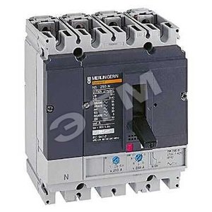 Выключатель автоматический COMPACT NS250N TM200D 4П4T артикул 31651 ...