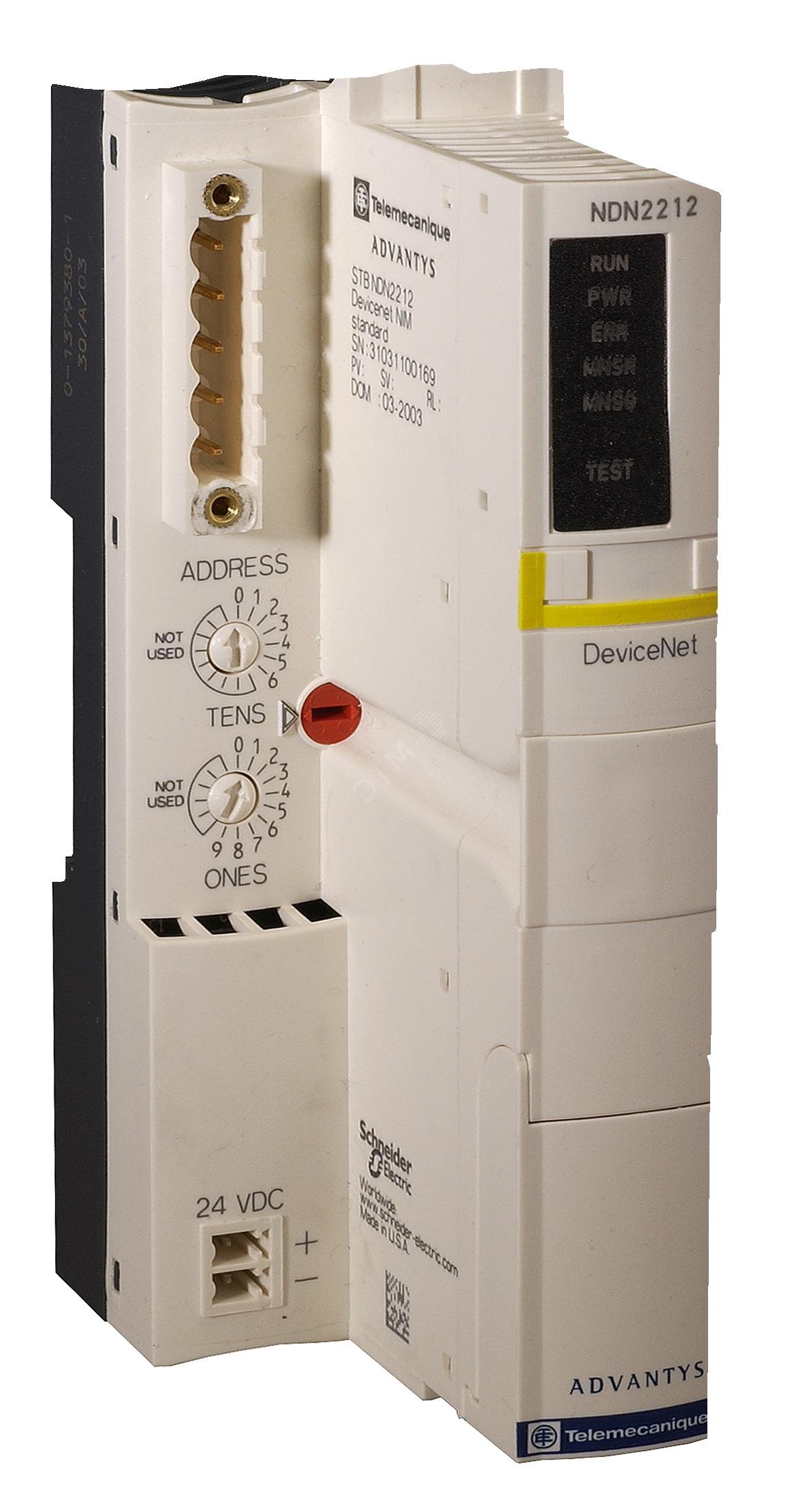 МОДУЛЬ СВЯЗИ DEVICENET, STANDARD артикул STBNDN2212 Schneider Electric ...