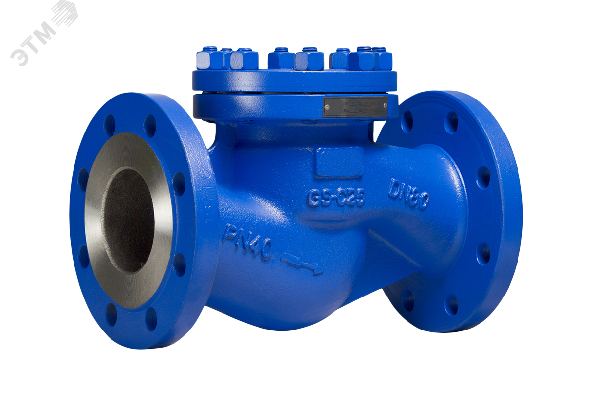 Обратный клапан RD50-200 DN 200 PN 40 Тмакс.град 400 ф/ф сталь/нерж ...