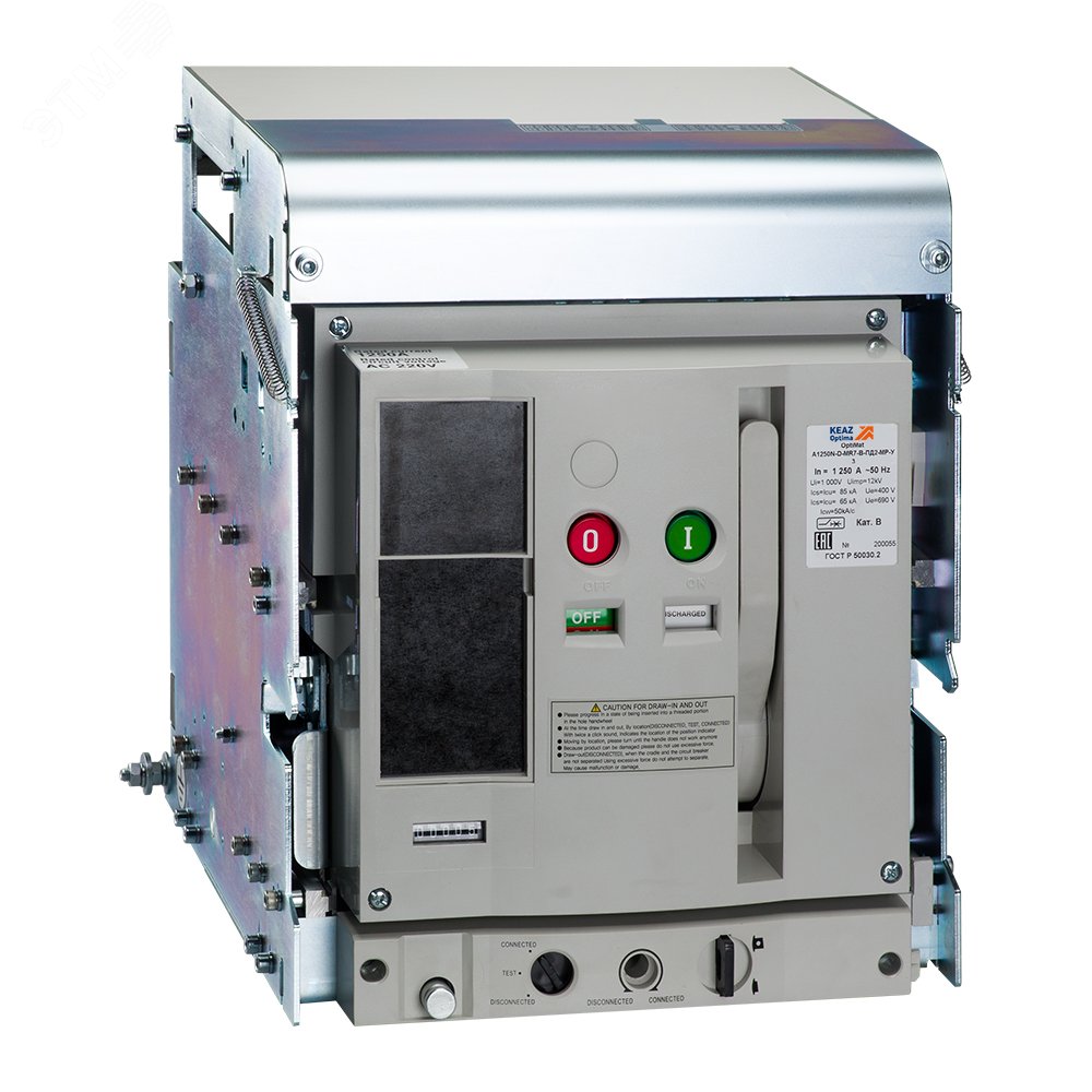 OptiMat A-1250-S2-3P-85-D-MR0-B-C2200-M2-P00-S1-03 артикул 277205 КЭАЗ ...