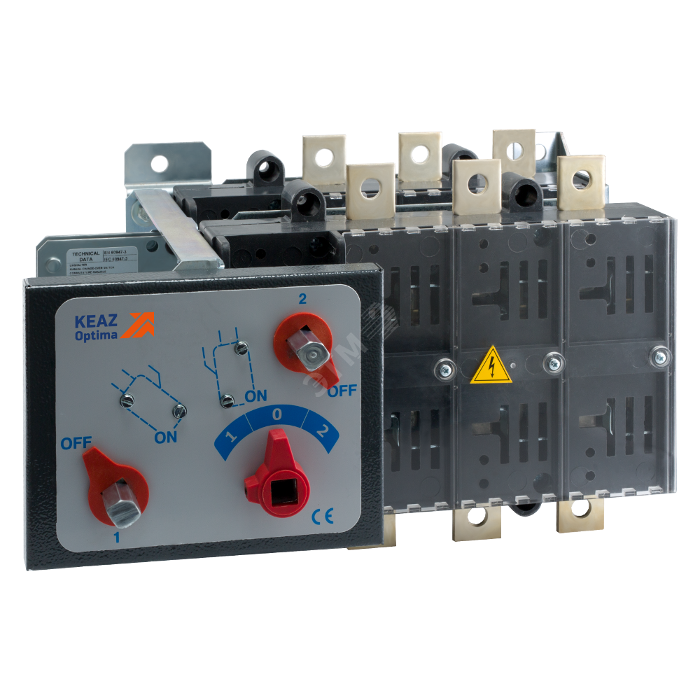 Выключатель нагрузки OptiSwitch D-C2-250-4P-T артикул 145172 КЭАЗ ...