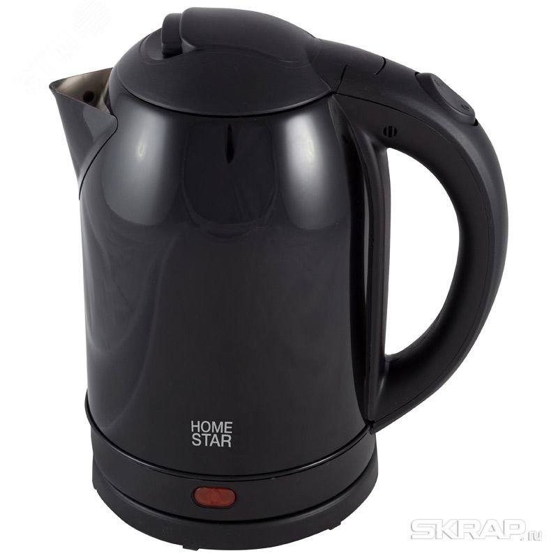 Чайник стальной HS-1009 black на 1.8 л, цвет черный артикул 002995 ...