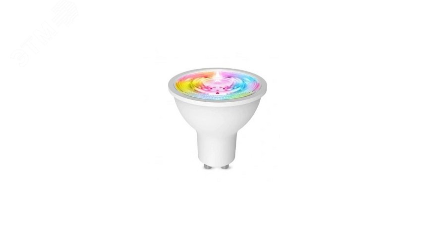 Лампа умная светодиодная (Zigbee, GU10, 4.9 Вт, RGB) артикул ZB-TD-RWW ...