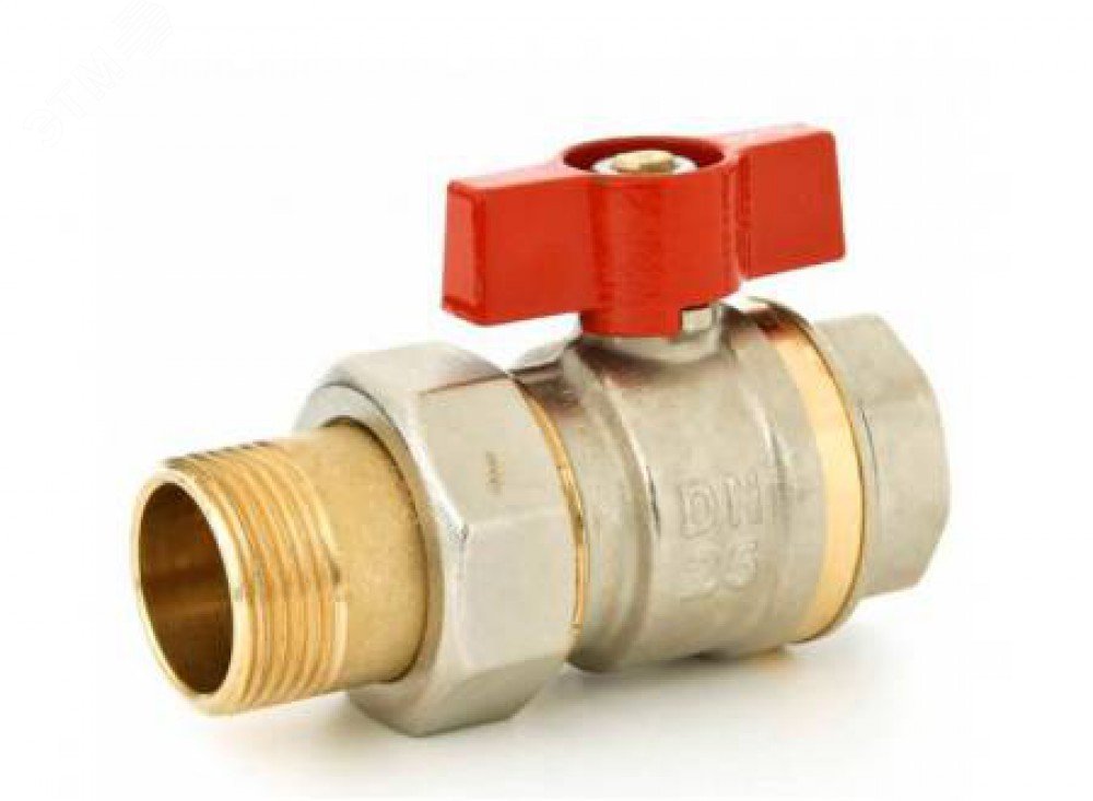 Кран шаровой PN40 DN15 американка BVR-FR артикул 065B8203R Ридан ...