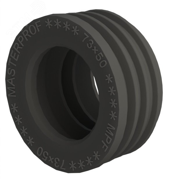 Манжета для канализации черная ТЭП 73х50 артикул ИС.131816 MasterProf - купить в Москве и РФ по ...