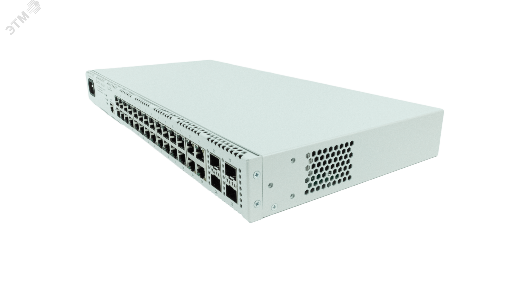 Коммутатор управляемый L2 PoE+ 24 порта 10/100/1000 Мб/с, 4хSFP, SFP ...