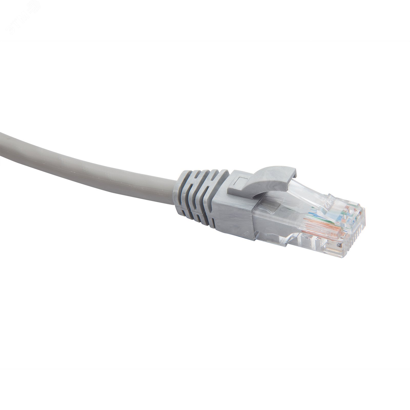 Патч-корд U/UTP категория 5e PVC нг(А)-LS 1,0 м, серый артикул DR ...