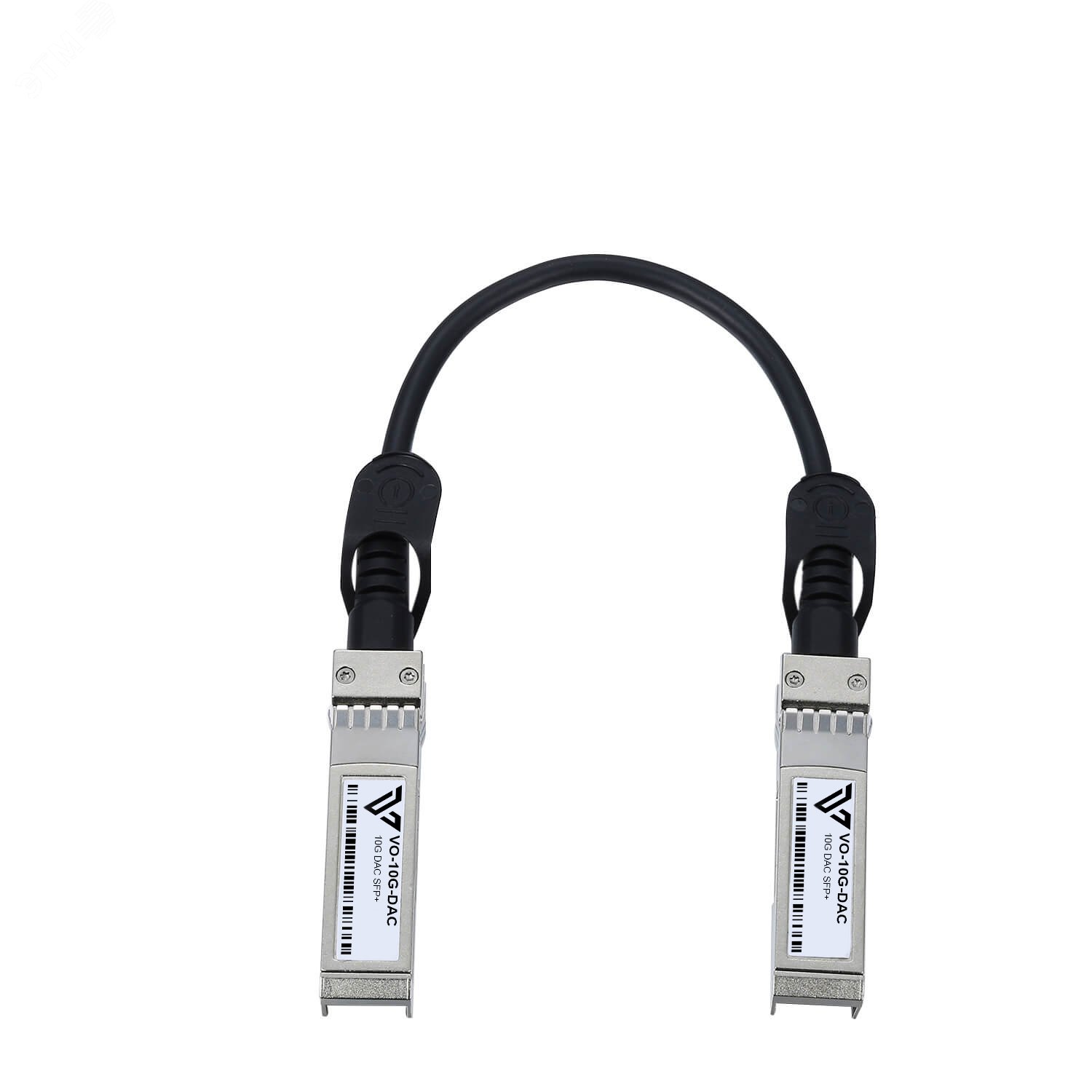 Кабель 10 Gigabit Ethernet SFP+ 1 метр артикул VO-10G-DAC-1M Вектор ...