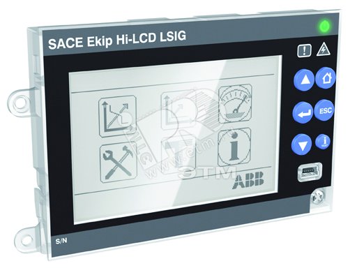 Расцепитель защиты Ekip LCD LSI E1.2..E6.2 артикул 1SDA074205R1 ABB - купить в Москве и РФ по ...