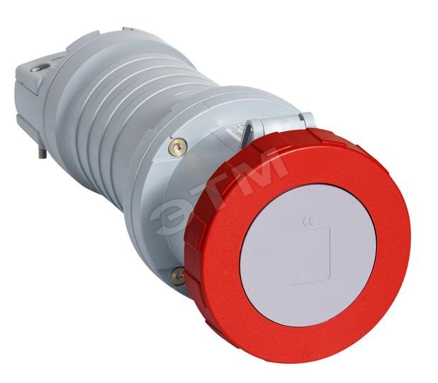 Розетка кабельная 125А 2Р+E IР67 переносная 250В CEWE артикул 2125 C6W ...