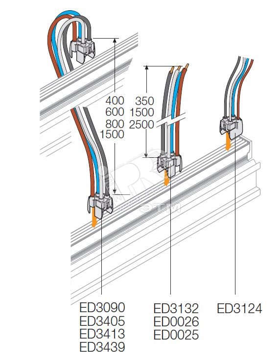 Соединитель с 4 проводниками L1/L2/L3/N 16A ABB купить цена