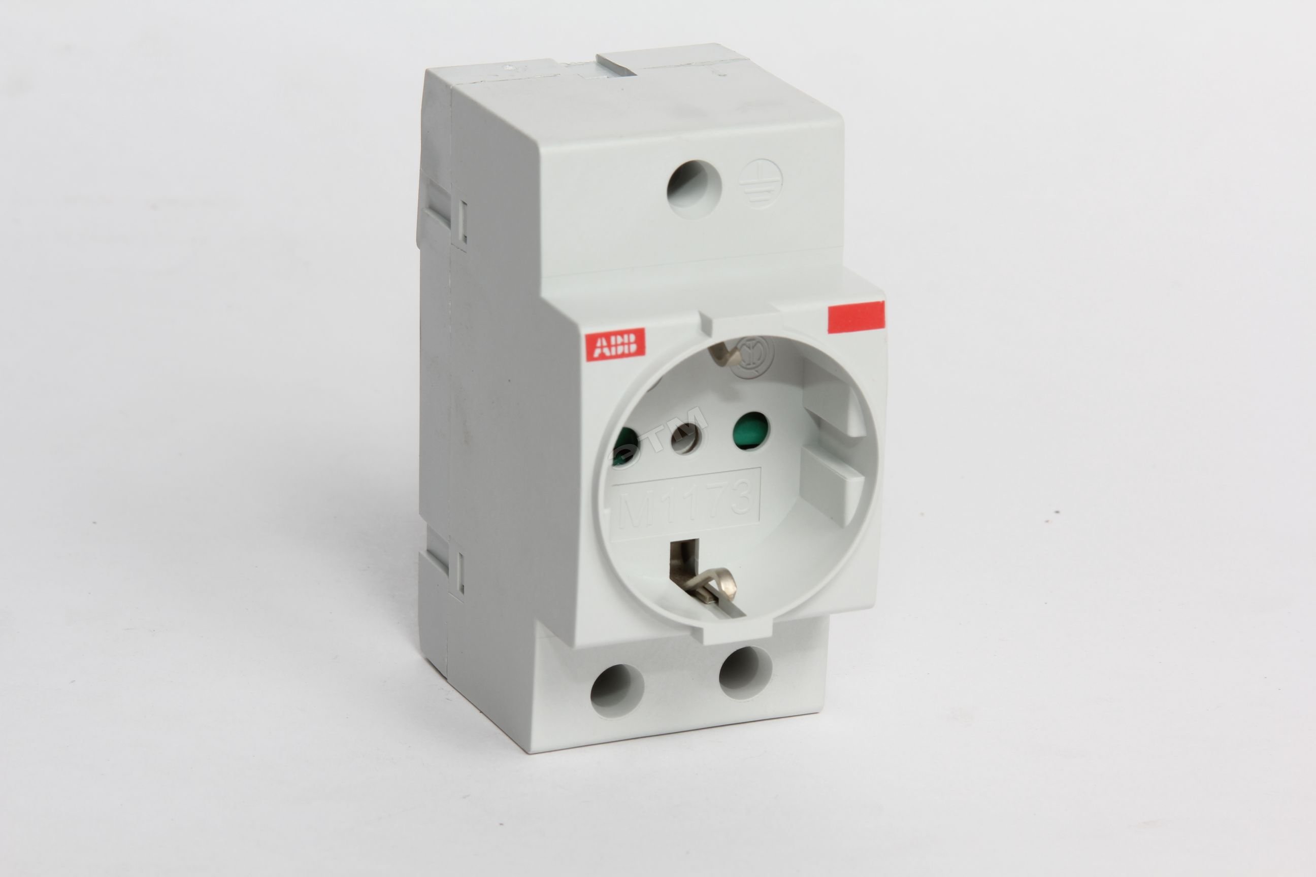 Розетка щитовая 2P+N 16A Schuko M1173 (M1173) ABB купить цена