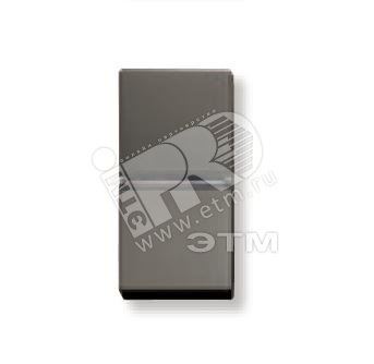 Zenit Механизм одноклавишной кнопки 1НЗ с клавишей без символа 1 модуль альпийский белый артикул ...