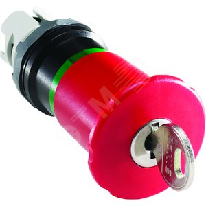Кнопка MPEK4-11R Гриб с фиксацией артикул 1SFA611525R1101 ABB - купить в Москве и РФ по цене ...