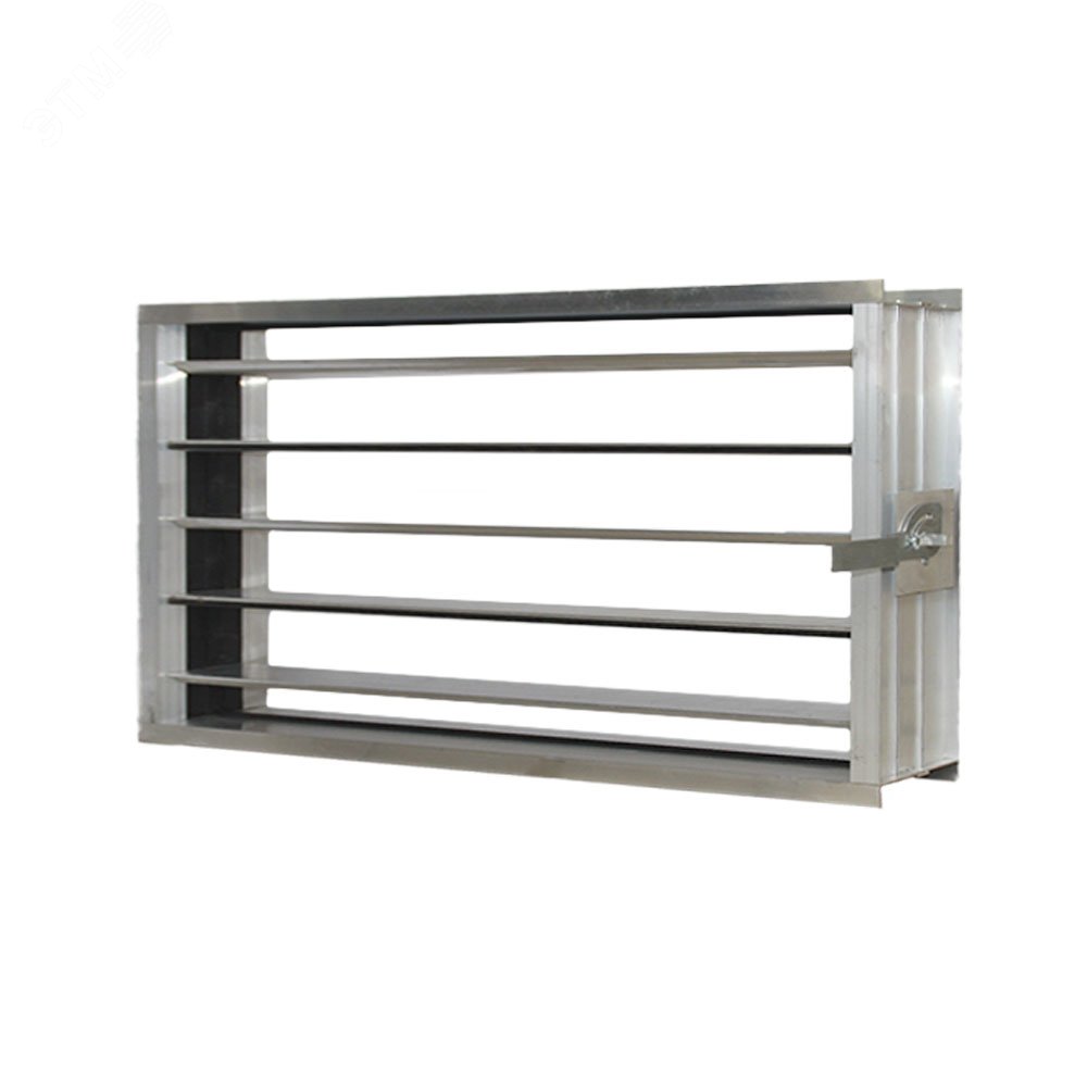 Клапан воздушный с ручкой для прямоугольных воздуховодов 500x250 ...