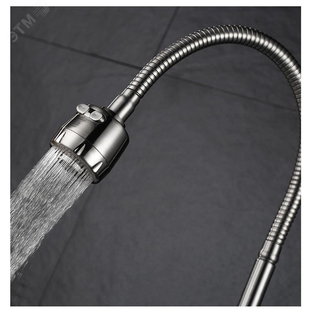 Смеситель для кухни TSB-119-001 с гибким изливом тип См-МОЦБА артикул ...