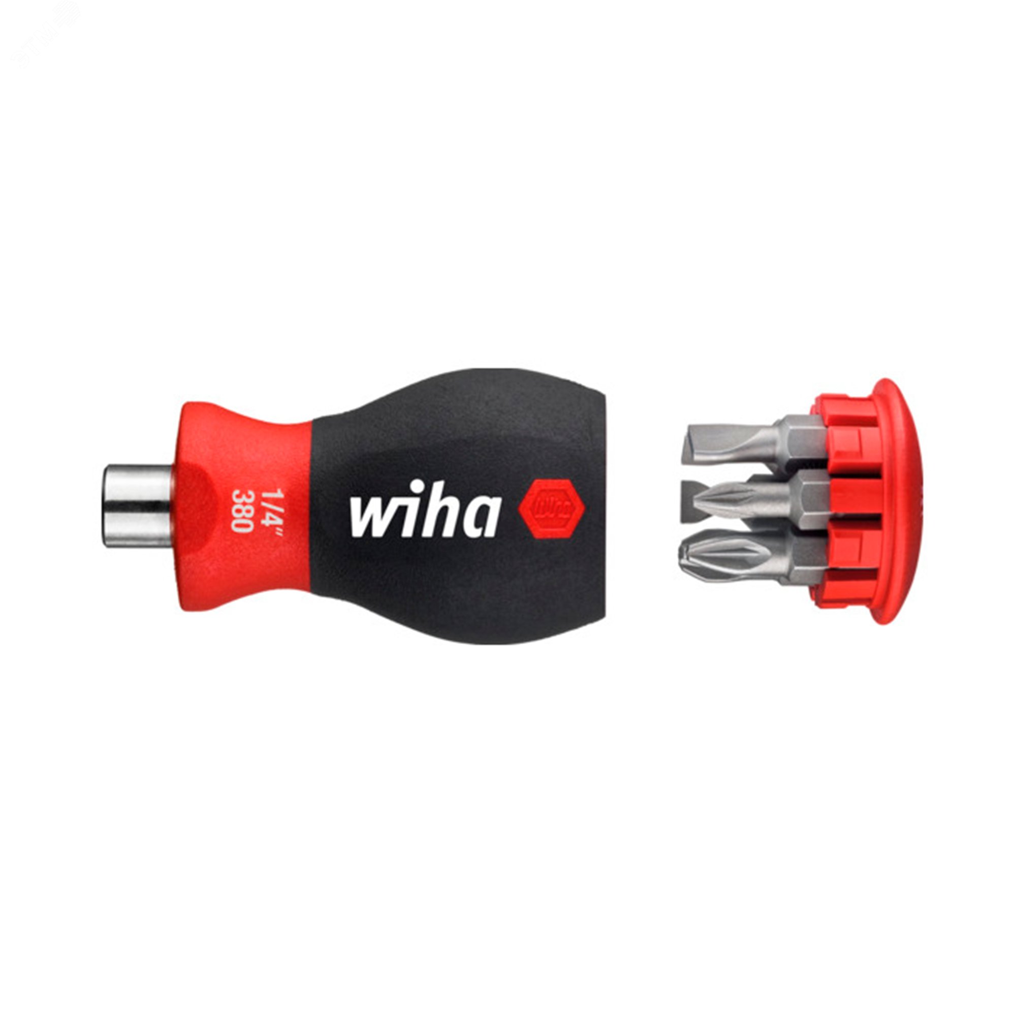 Отвертка с насадками Stubby SL/PZ 57мм 6шт 3801-04 3374 артикул 33746 ...