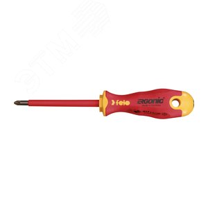 Отвертка диэлектрическая Ergonic крестовая +/- Z 2X100 артикул 41720390 ...
